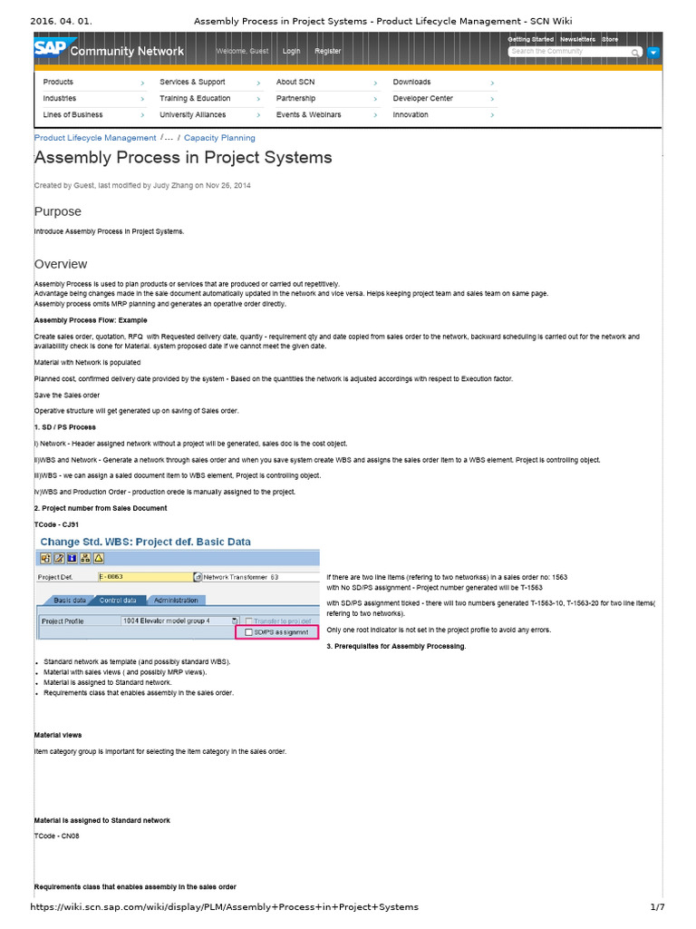 Assembly Process Project Systems-Product Lifecycle Management | PDF