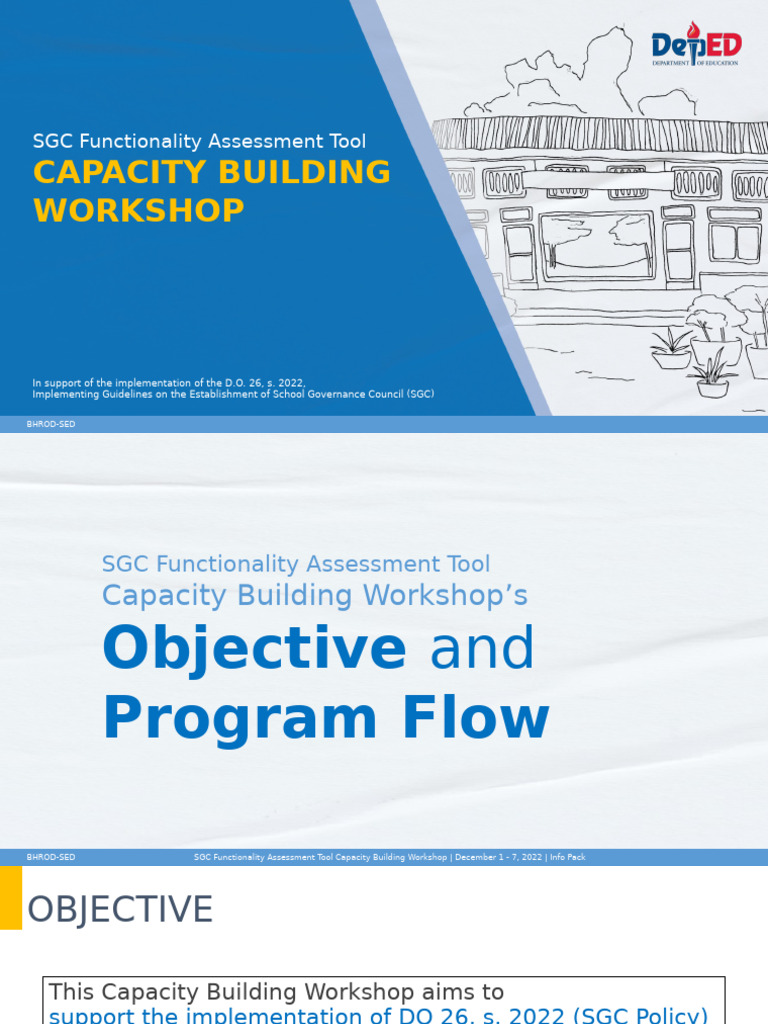 SGC Functionality Assessment Tool - CapBuild | PDF | Governance ...