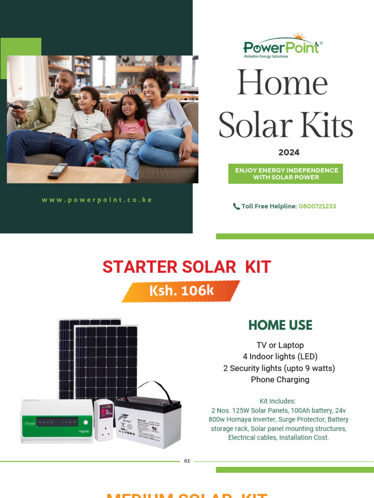 Solar Kits Price List | PDF