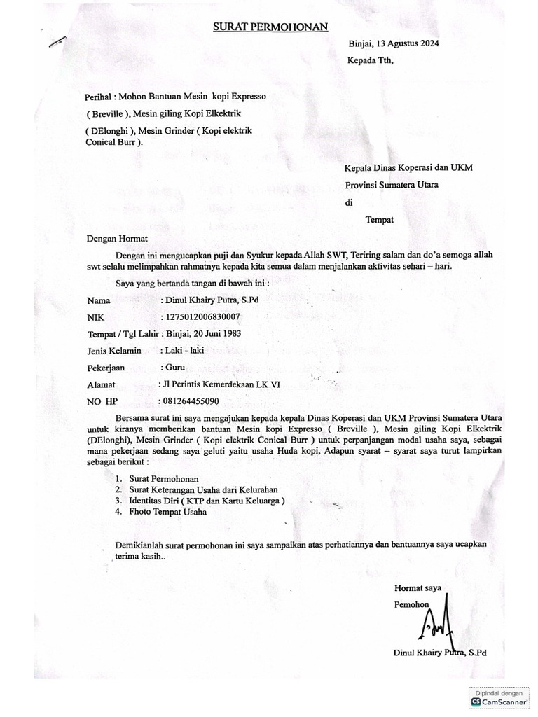 contoh proposal umkm | PDF