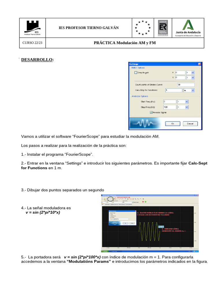 Tarea 3. Modulación AM y FM | PDF