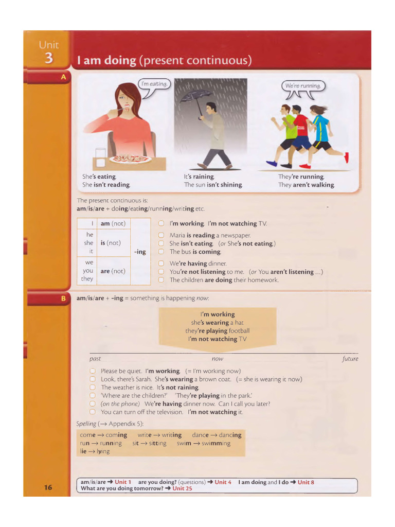 Present Continous | PDF