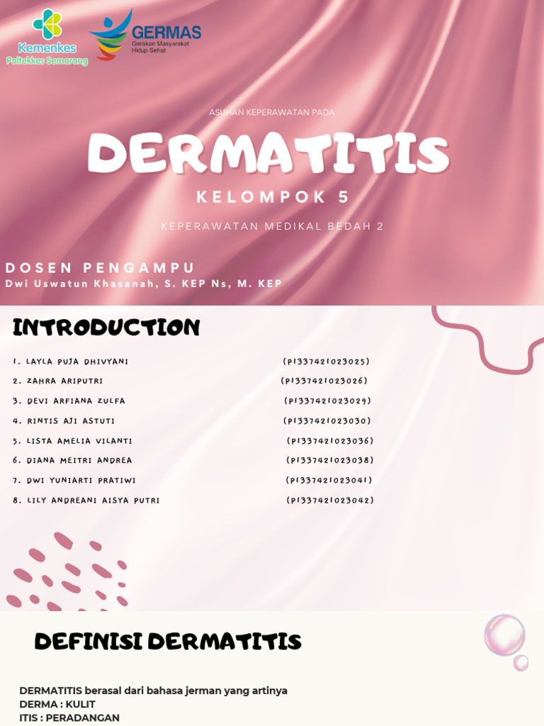 Askep Dermatitis | PDF