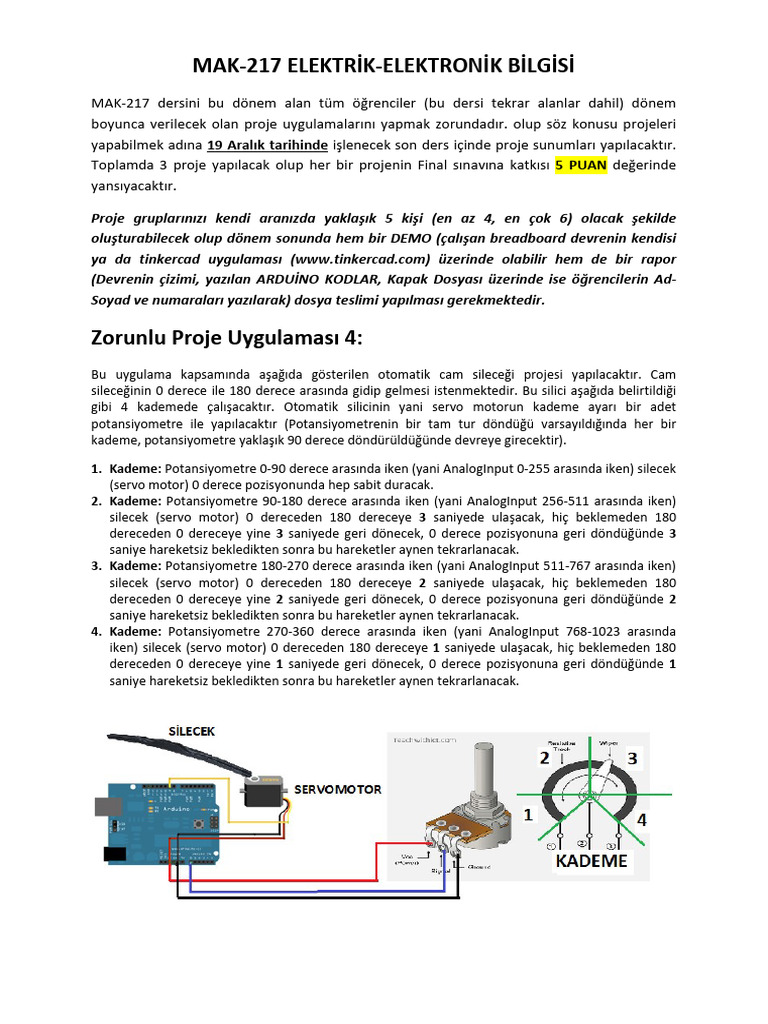 MAK-217 EEB Proje - 3 | PDF