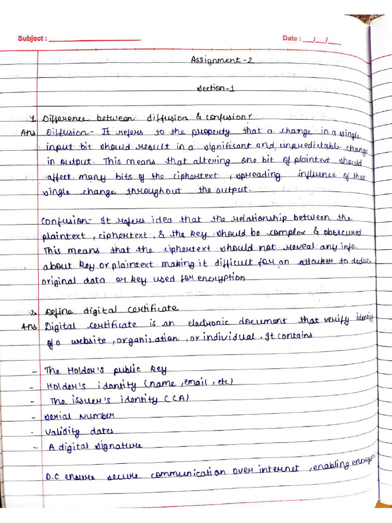 Cryptography Assignment 2 | PDF