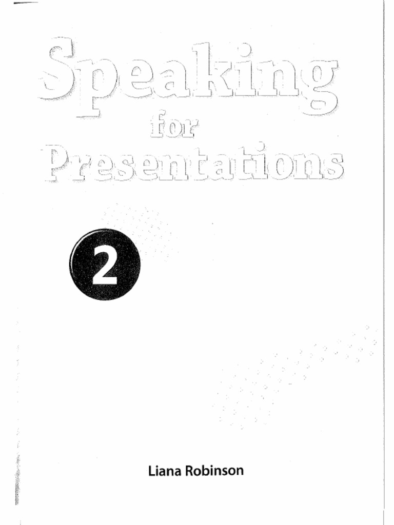 Speaking Presentation 2 | PDF