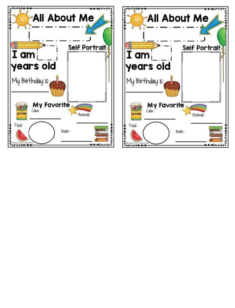 All About Myself | PDF