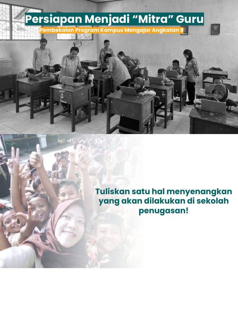 KM 8 Persiapan Menjadi Mitra Guru | PDF