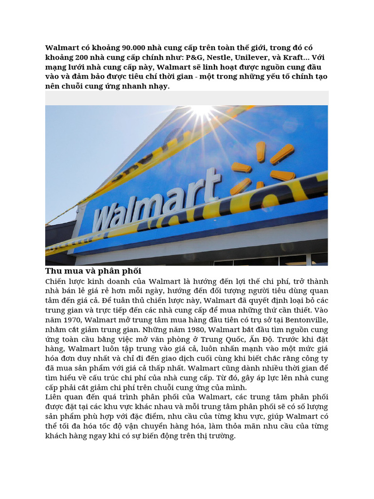 Walmart Case Study | PDF