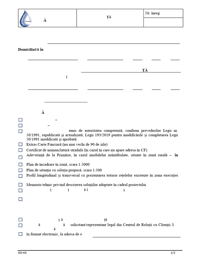 Cerere Aviz Amplas. CAO | PDF
