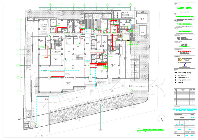 Ec-402 Inst Telp, Data, Ip CCTV Lt.1 | PDF