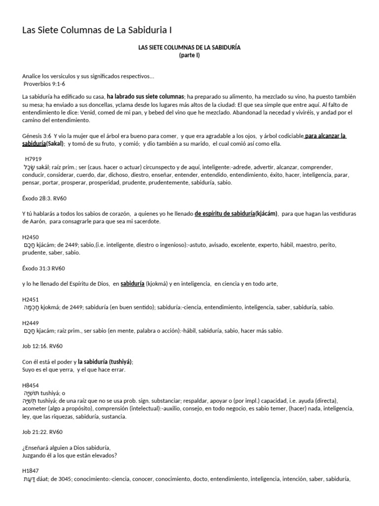 Las Siete Columnas de La Sabiduria I | PDF