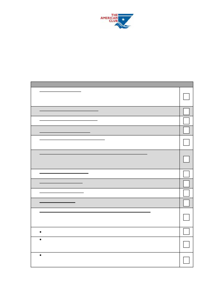 Hatch Cover Ventilation Ballast Bilge System Checklist Steel Pre-Load ...