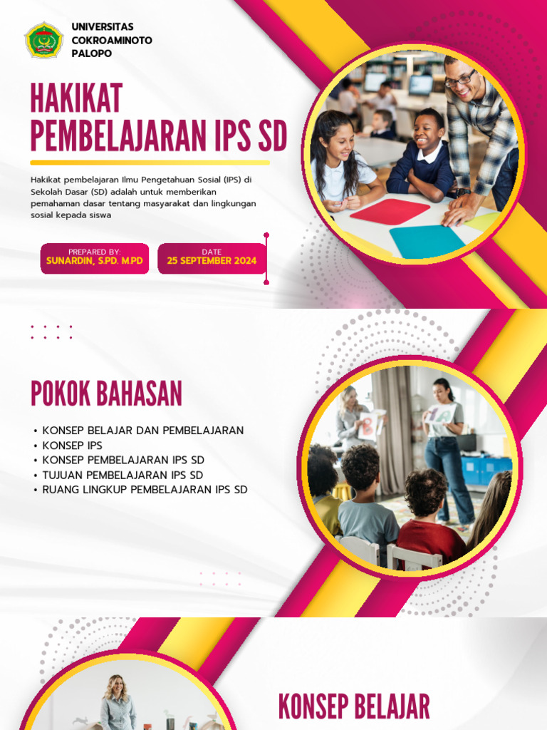 2nd. Hakikat Pembelajaran IPS SD | PDF