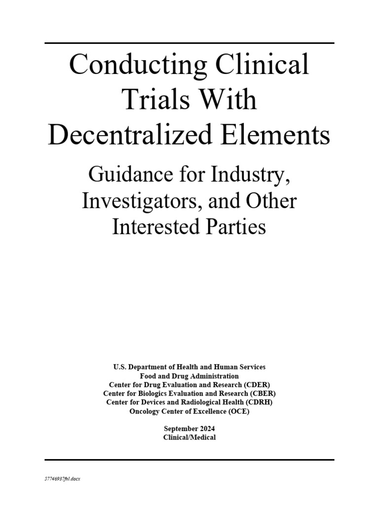 Fda DCT | PDF