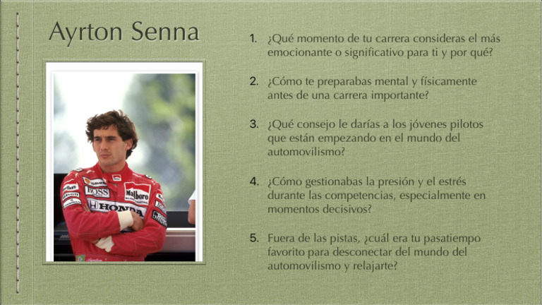 Ayrton Senna | PDF