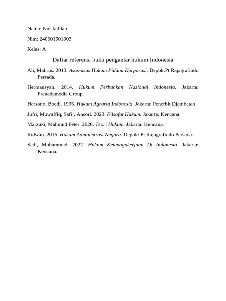 Tugas Referensi Buku Phi Dp | PDF