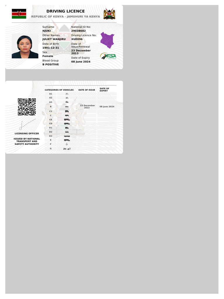 Driving License | PDF