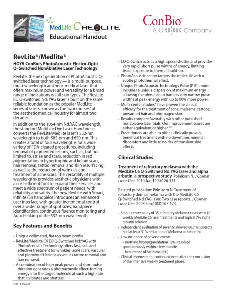 【重要】revlite medlite ed sales training 0 | PDF