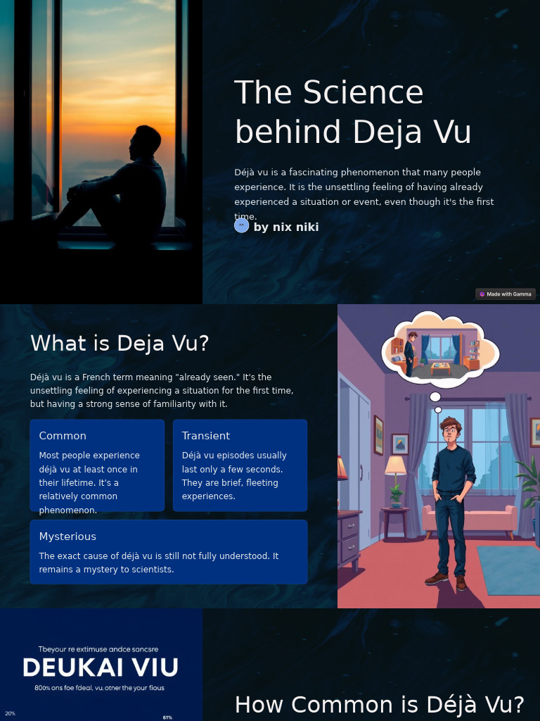 The Science Behind Deja Vu | PDF