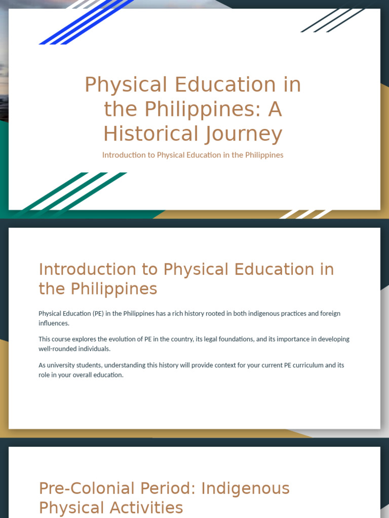 History of Physical Education in the Philippines | PDF | Physical ...