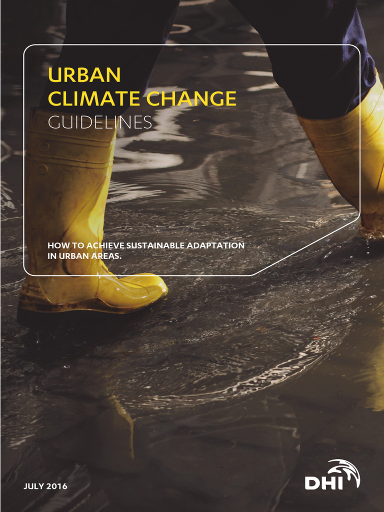 Urban Climate Change Guidelines Dhi | PDF