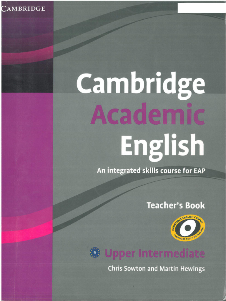 Cambridge Academic English Upper Intermediate TB | PDF