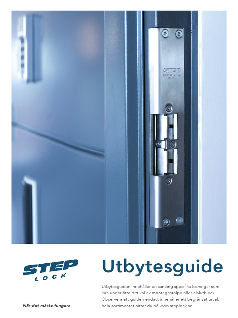 StepLock Utbytesguide 2019 Utgava 6 1 | PDF