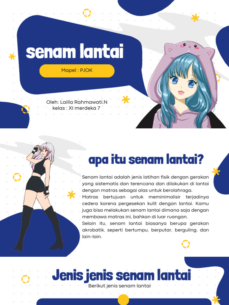 Senam Lantai PPT Lailla Rahmawati - 20231130 - 142520 - 0000 | PDF