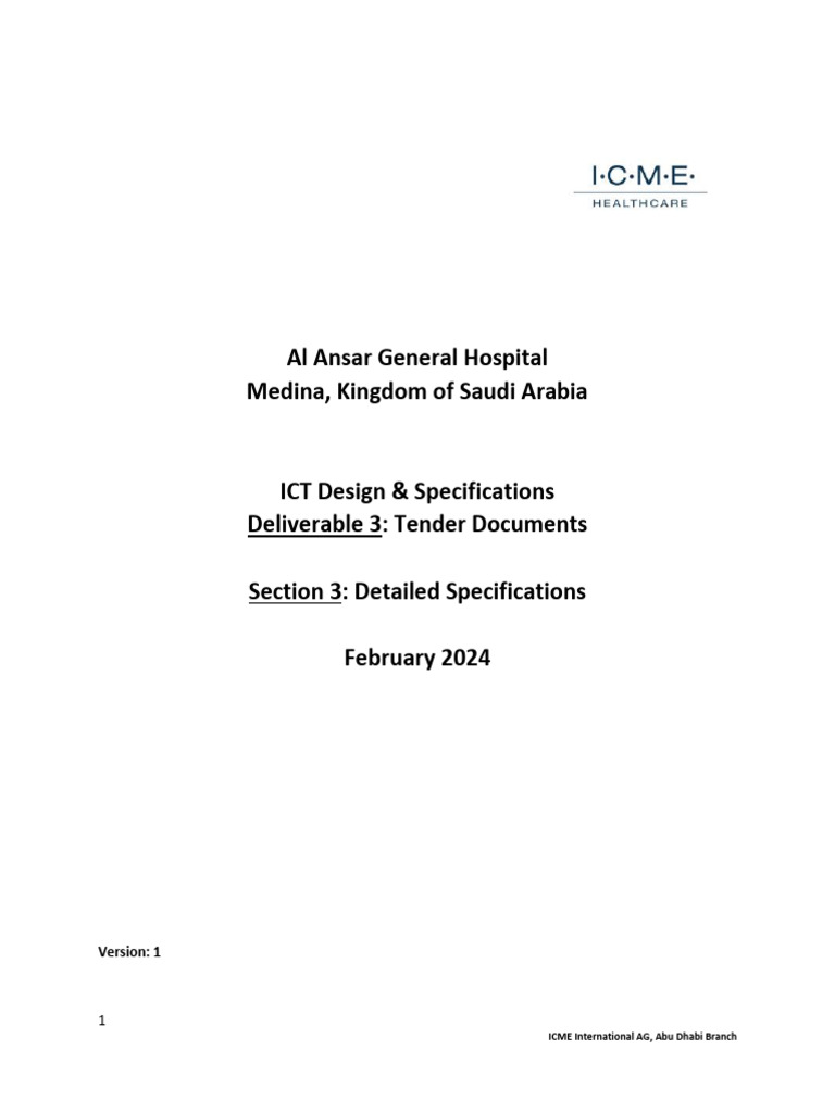3.0 Ansar ICT Design Deliver 3 Functional Specifications | PDF