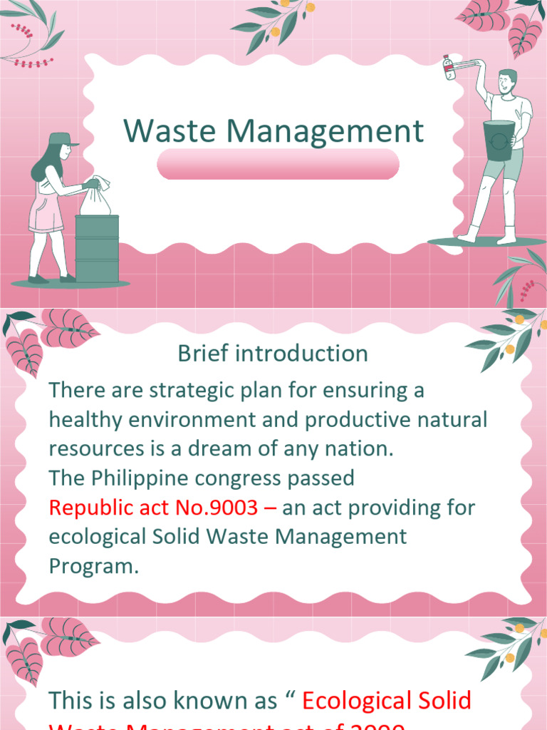 Waste Management | PDF