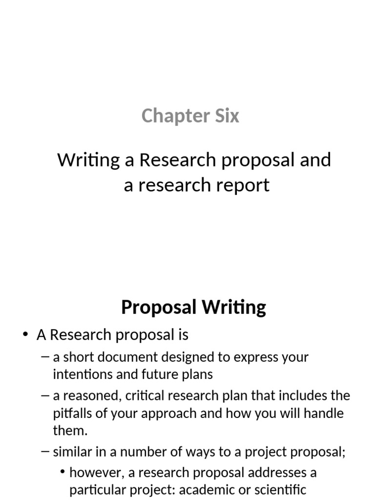 Chapter 6 Research - Writing | PDF