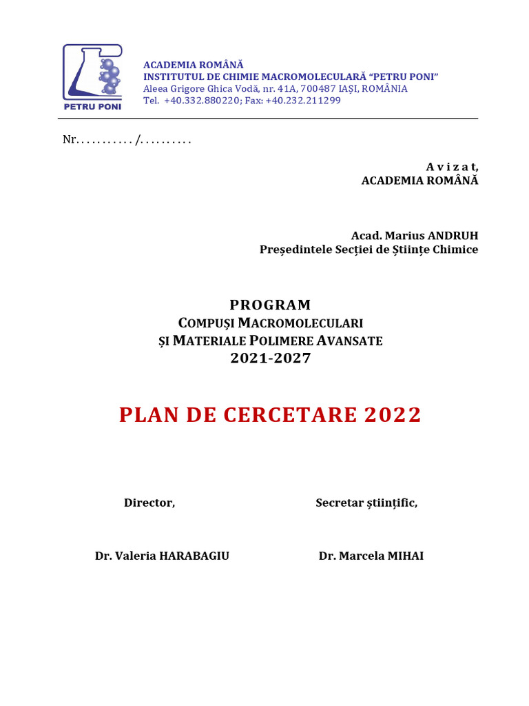 Plan 2022 | PDF