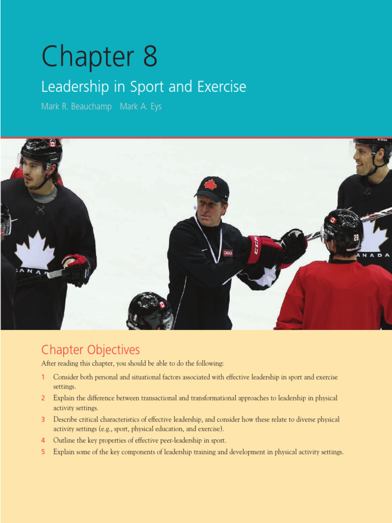 Leadership Models in Sports | PDF