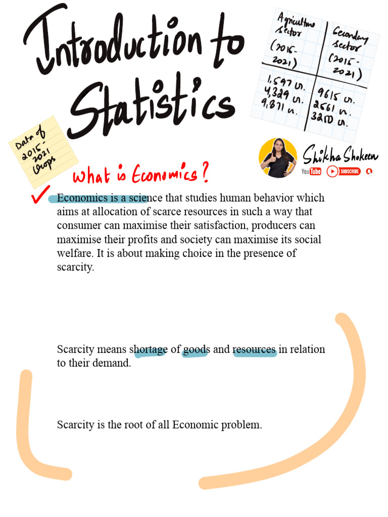 Introduction To Statistics | PDF
