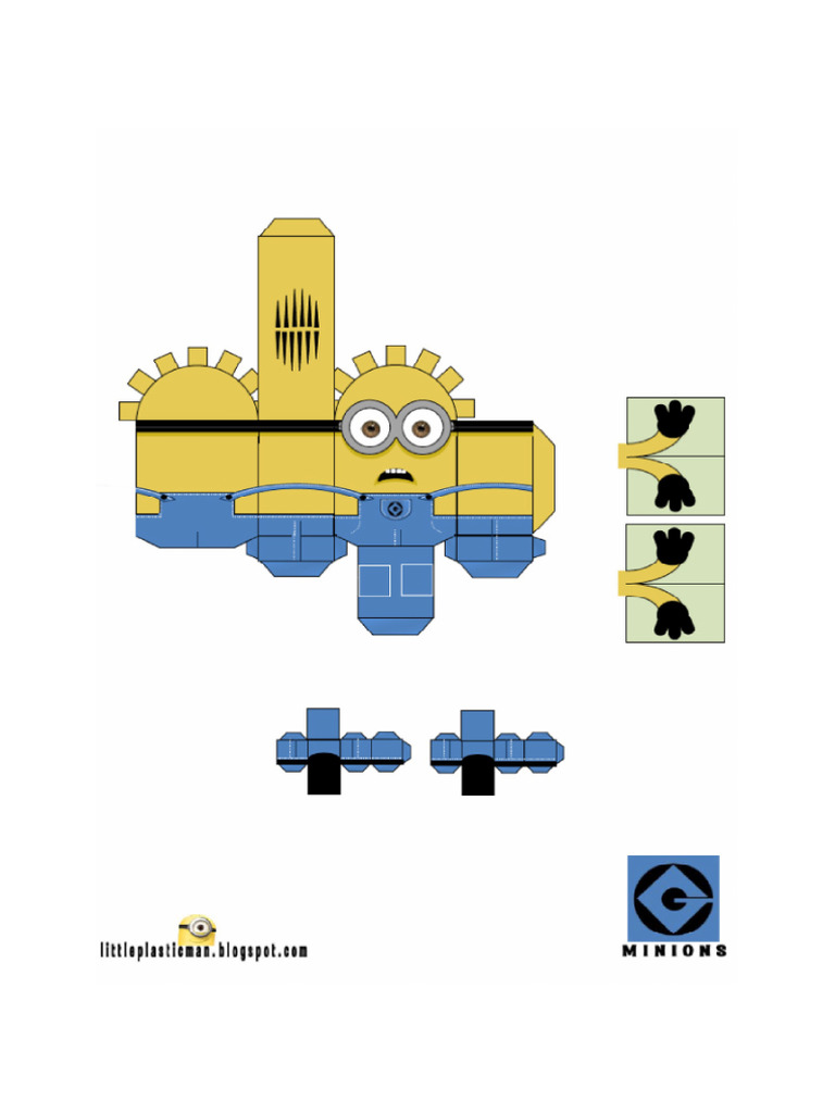 Minion 1 Blog - Paper - Toy | PDF