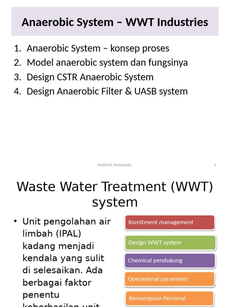WWT Anaerob | PDF
