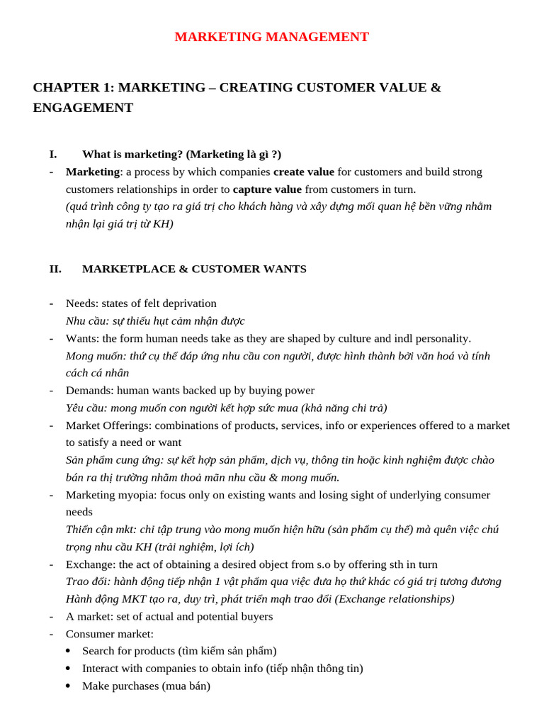 MARKETING-MANAGEMENT | PDF