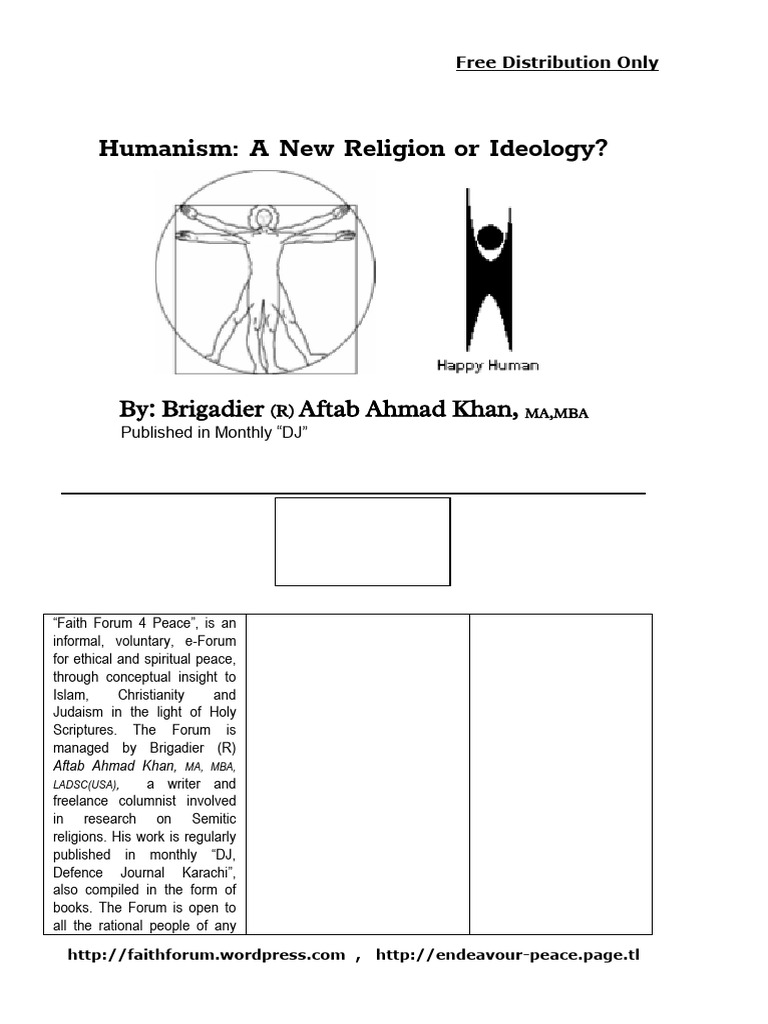 Atheism, Humanism | PDF