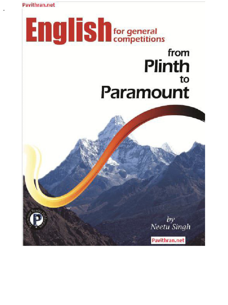 Neetu Singh English Vol. 1 | PDF