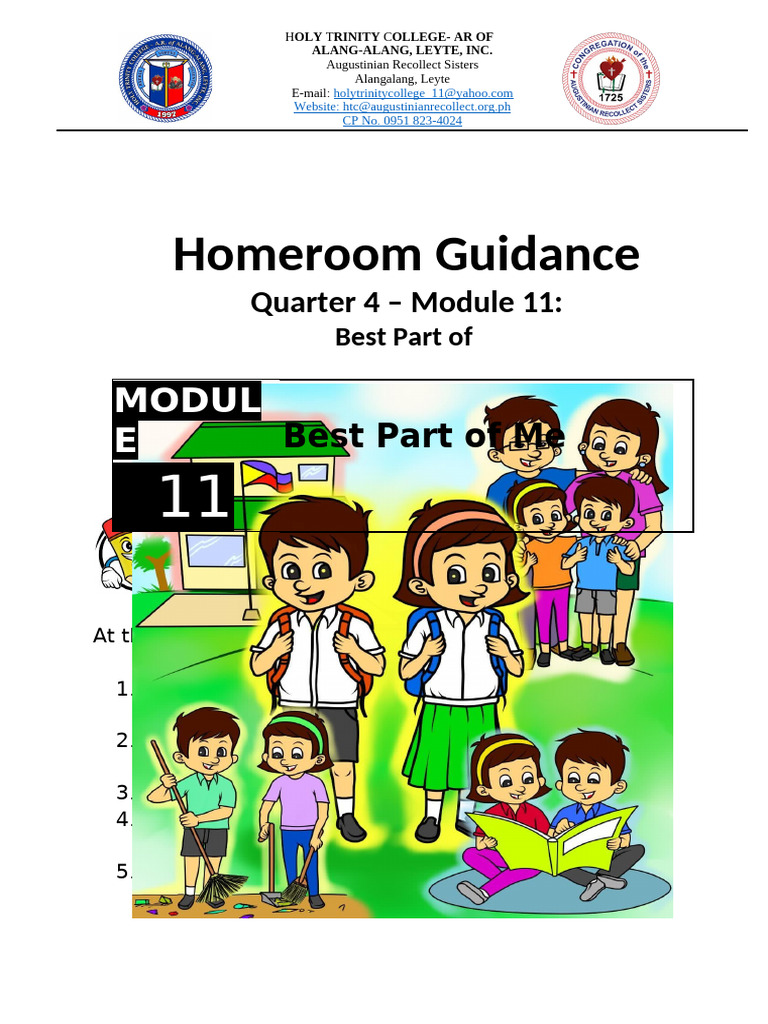 Asynchronous Acivity in Homeroom Guidance I | PDF | Wellness