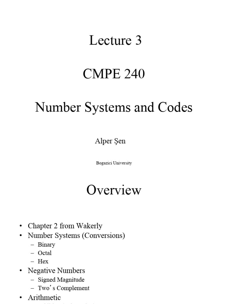 Lecture 3 | PDF