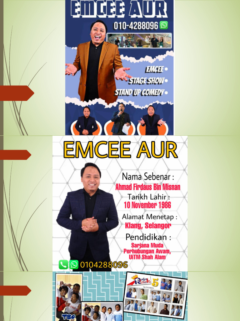 Profile Emcee Aur 2024 | PDF