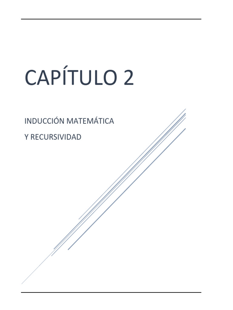 Tema2 - Inducciónrecursividad Completo (1-2024) | PDF