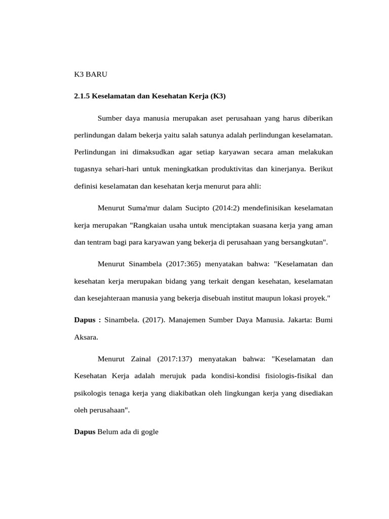 Baru Tuntas Bab 2 K3 | PDF