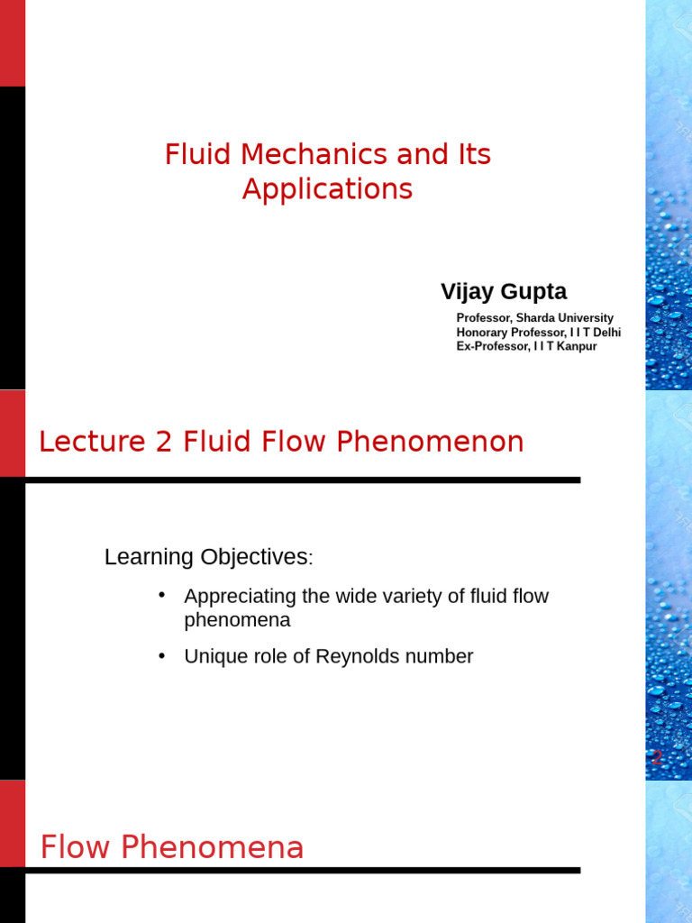 Fluid Flow Phenomena | PDF | Fluid Dynamics | Laminar Flow