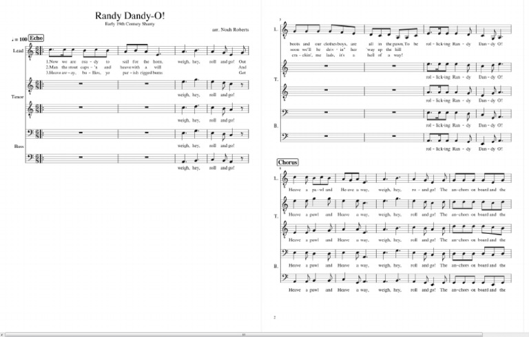 Randy Dandy Oh 1 | PDF