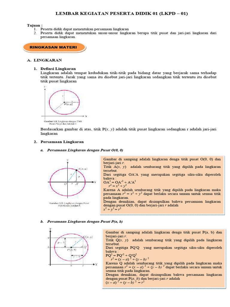LKPD Matematika Lanjut | PDF