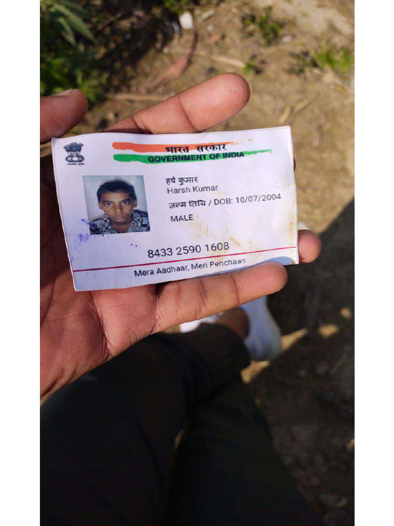 Harsh Aadhar card | PDF