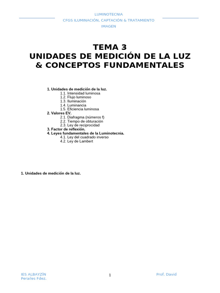 Lum Tema 3 | PDF